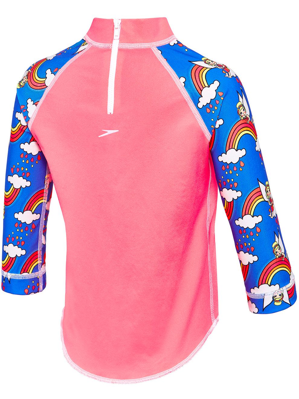 Speedo Day Fairy Logo Toddler Girls Long Sleeve Suntop