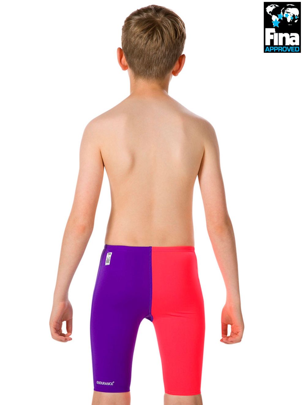 Speedo Fastskin Junior Endurance Purple & Red Boys Jammers