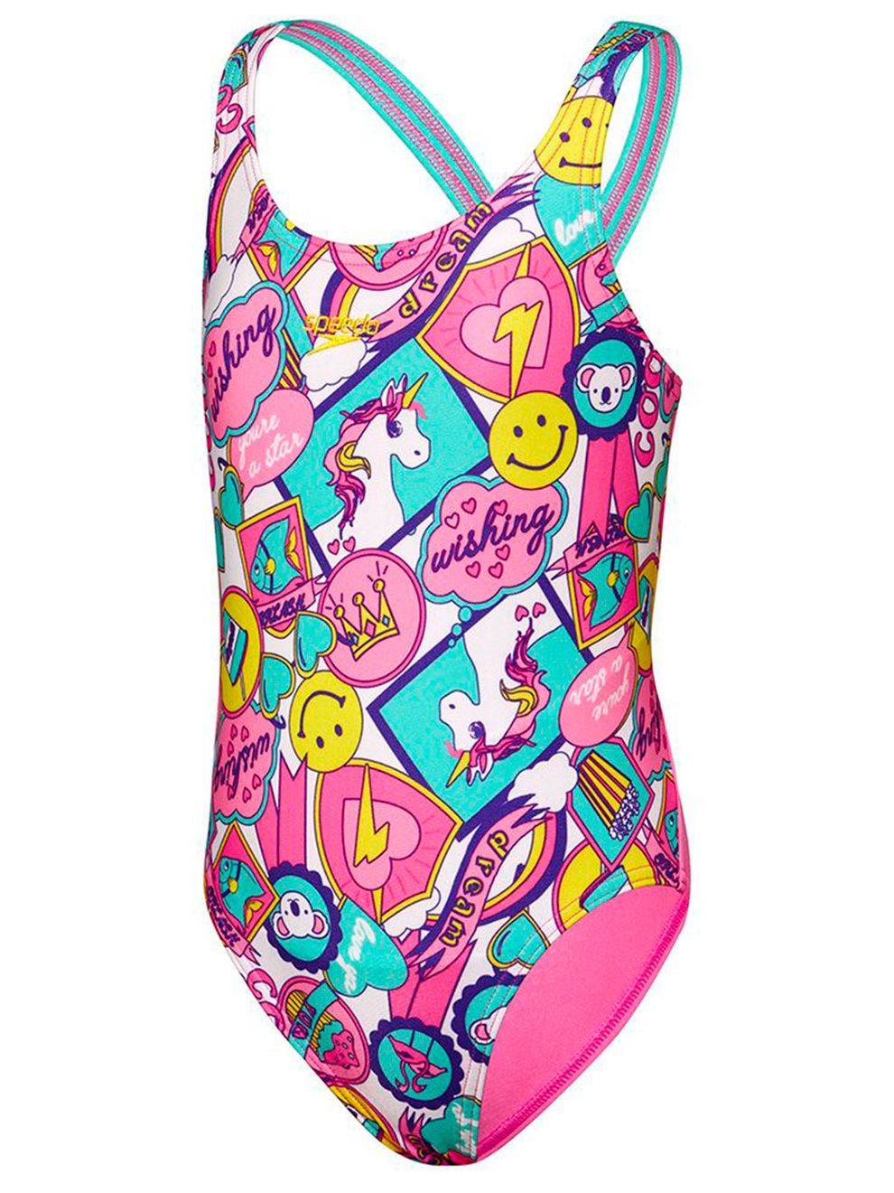 Speedo Girly Things Toddler Girls One Piece