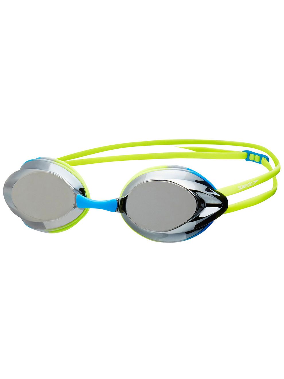 Speedo Opal Junior Mirrored Goggles - Yellow & Blue