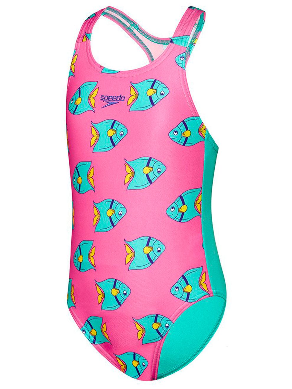 Speedo Pacific Blue Medalist Toddler Girls One Piece