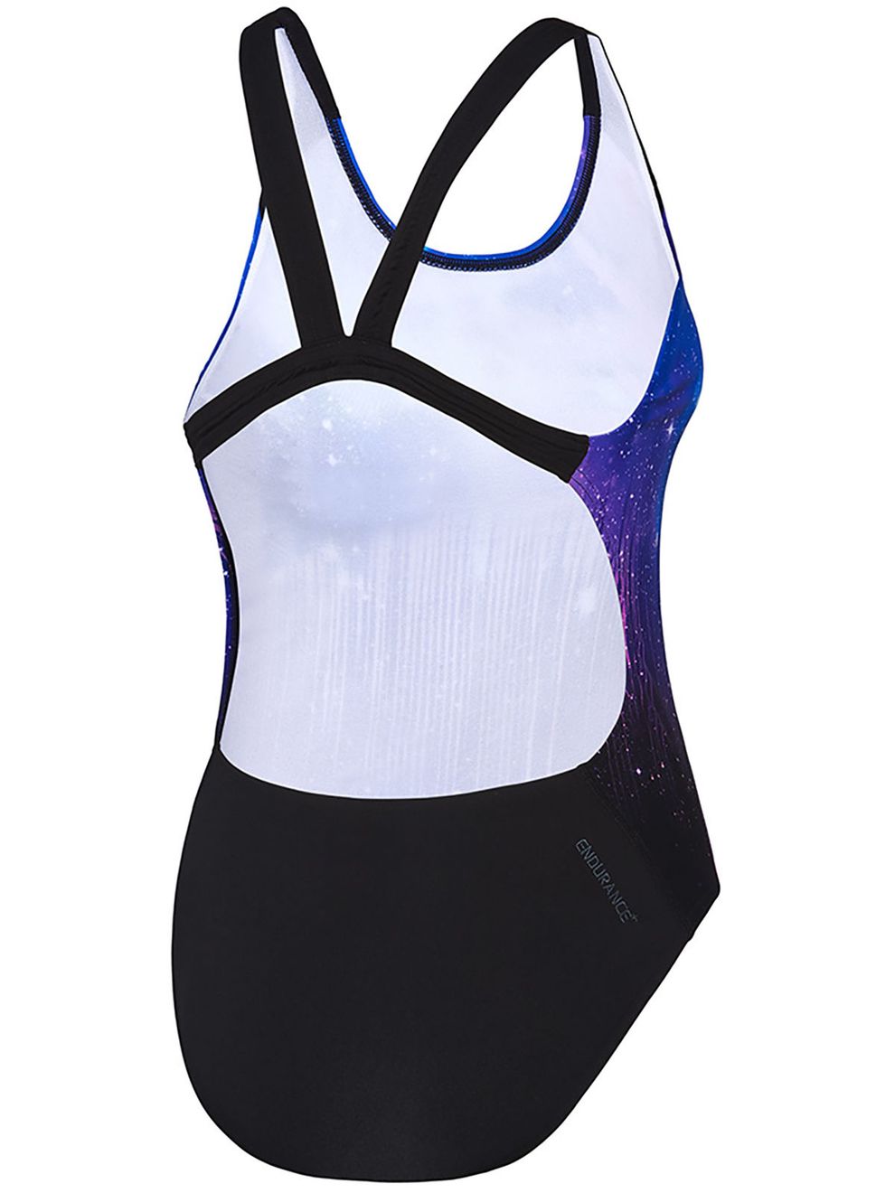 Speedo Powerstrike Galaxy Blue Womens One Piece