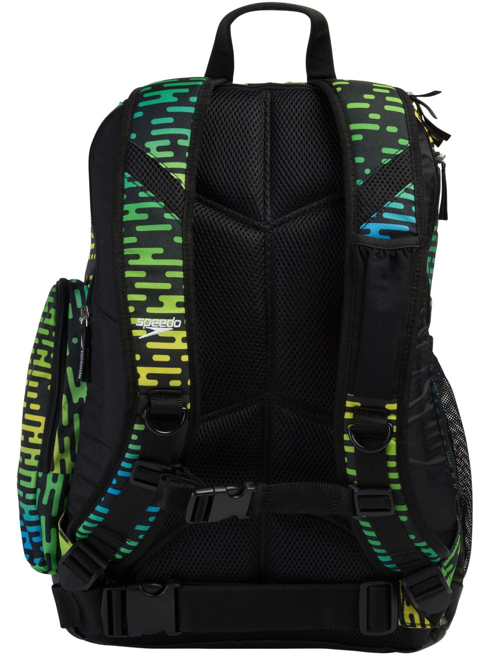 Speedo Teamster Backpack - Black, Blue & Green