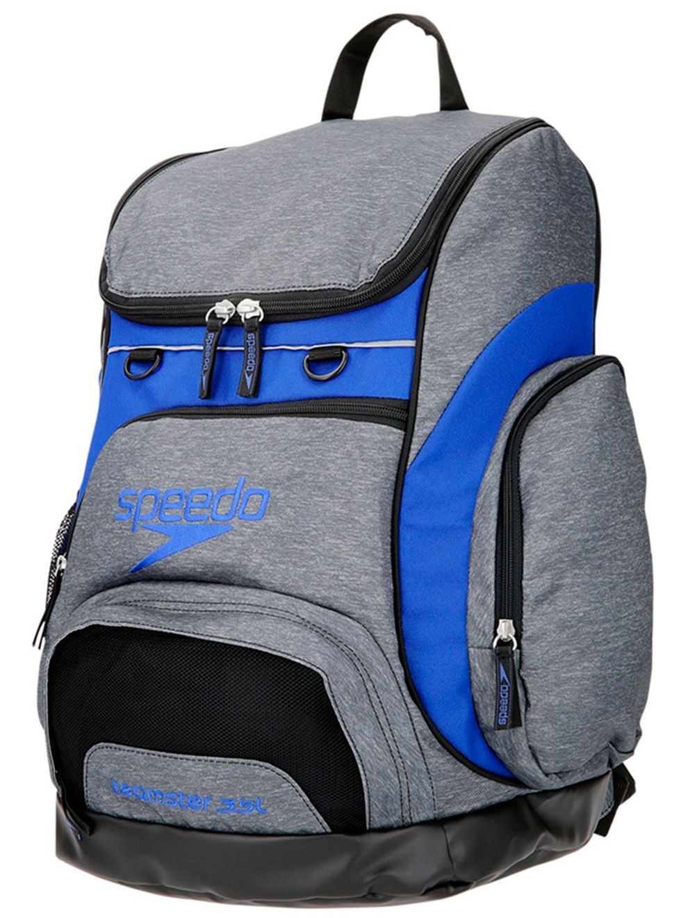 Speedo Teamster Backpack - Heather Grey & Navy