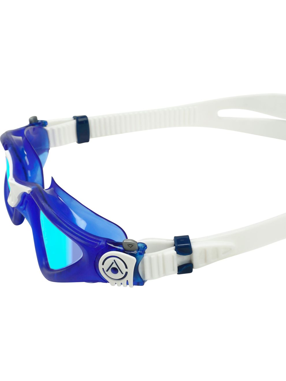 Aqua Sphere Kayenne Goggles - Blue Titanium Mirror/Dark Blue/White