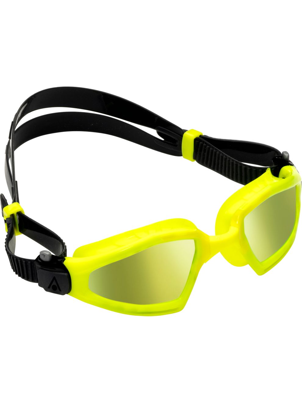 Aqua Sphere Kayenne Pro Goggles - Titanium Yellow Mirror/Yellow/Yellow
