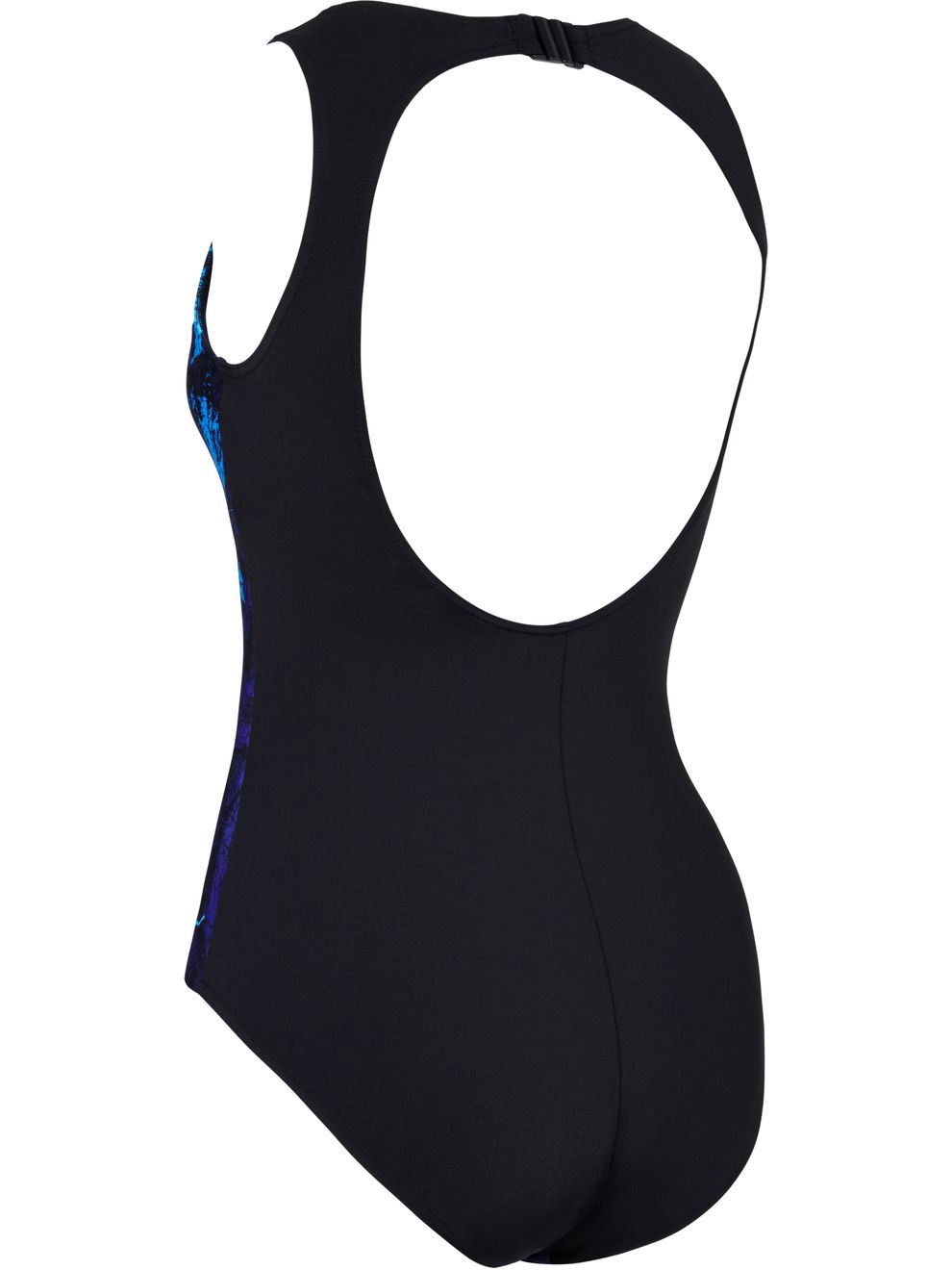 Zoggs Hi Front Womens One Piece - Indigo Forest