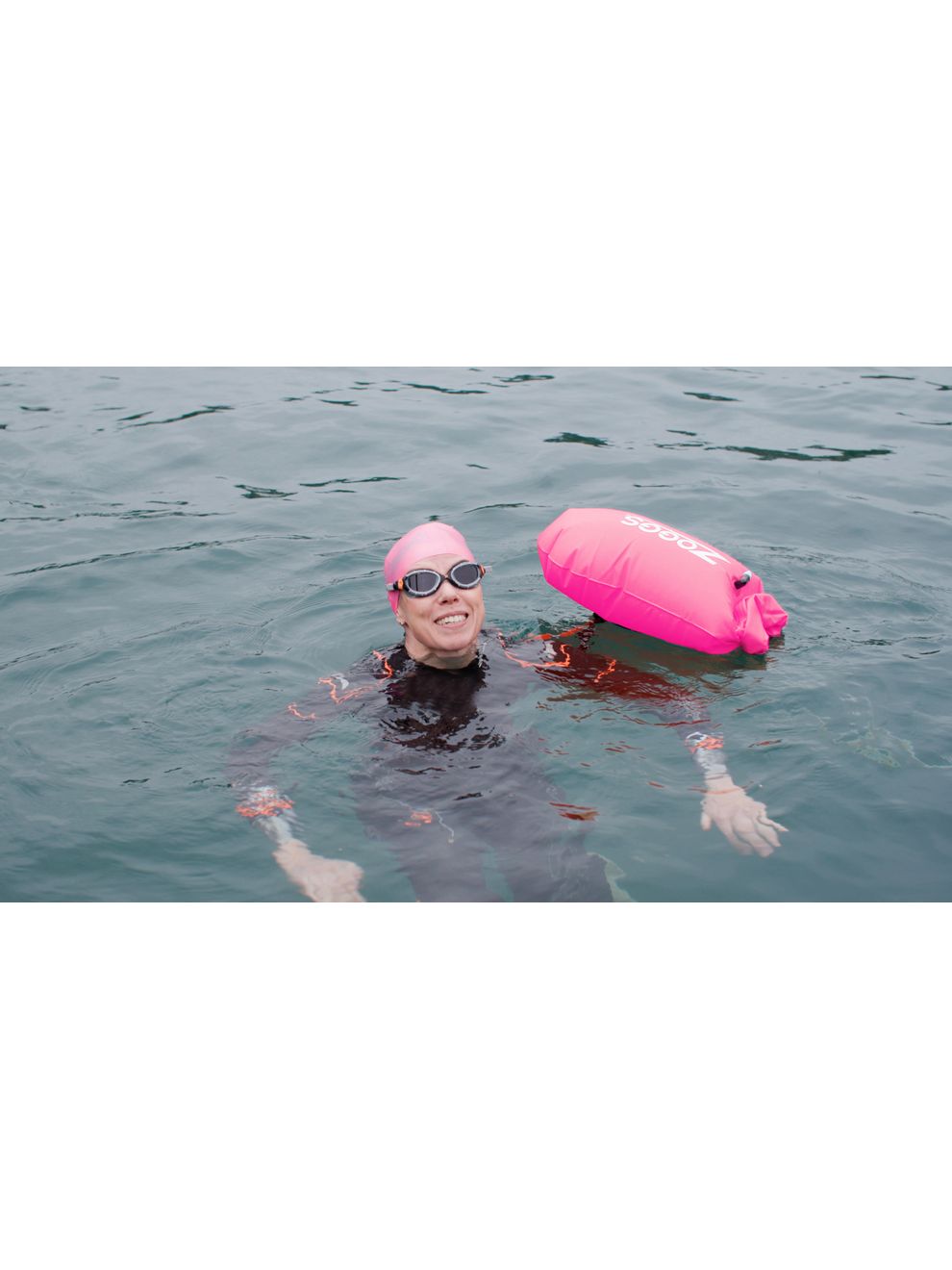 Zoggs High Viz Swim Buoy - Pink