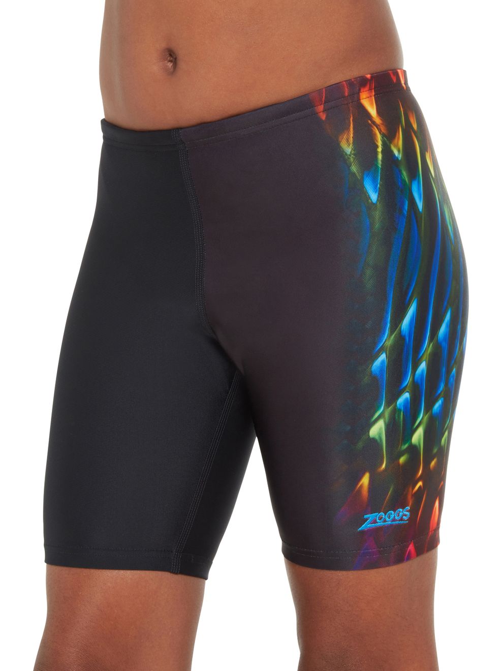 Zoggs Mid Jammers - Carbon Flash