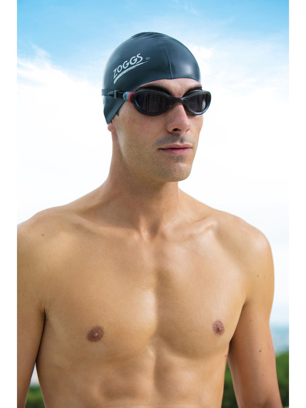 Zoggs Phantom 2.0 Goggles - Smoke/Black/Red