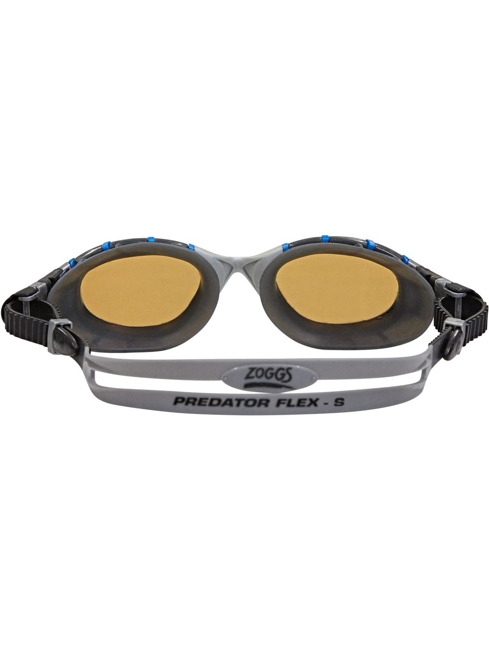 Zoggs Predator Flex Polarized Ultra Reactor Goggles Small Fit - Copper ...
