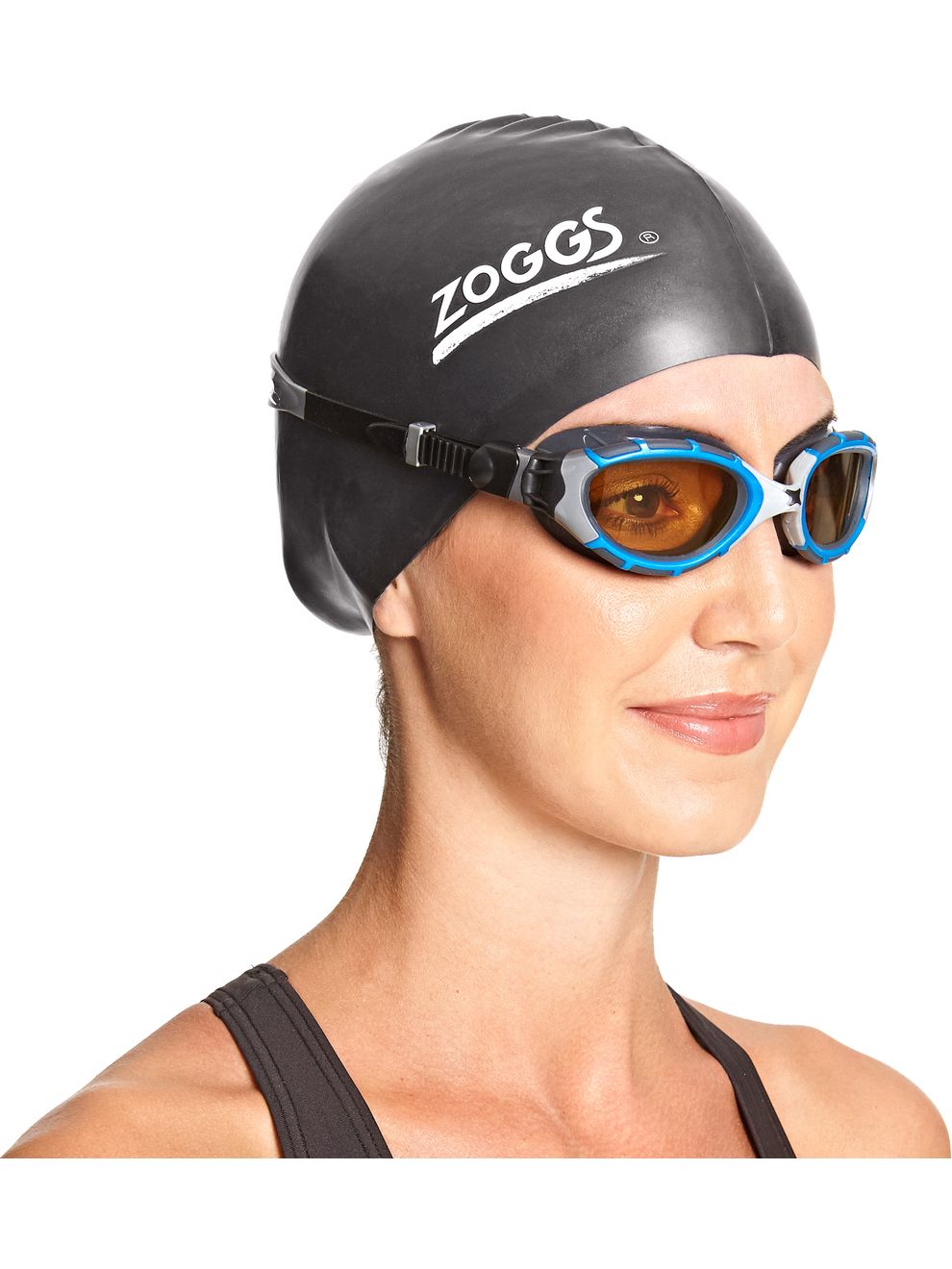 Zoggs Predator Flex Polarized Ultra Reactor Goggles Small Fit - Copper ...