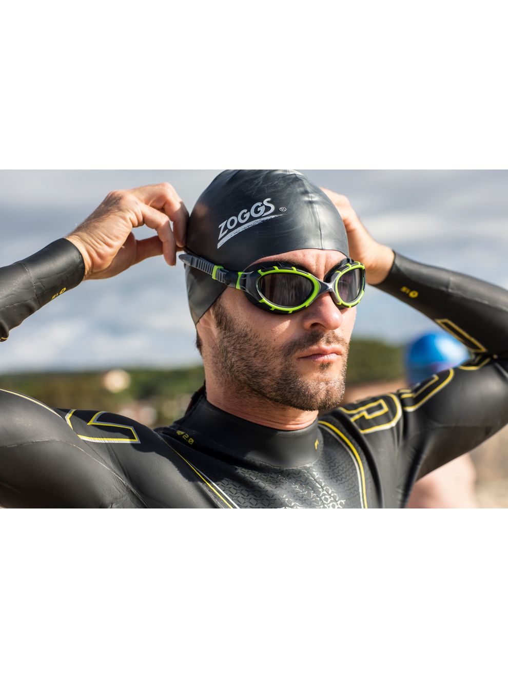 Predator Flex Titanium Reactor Goggles - Green & Black