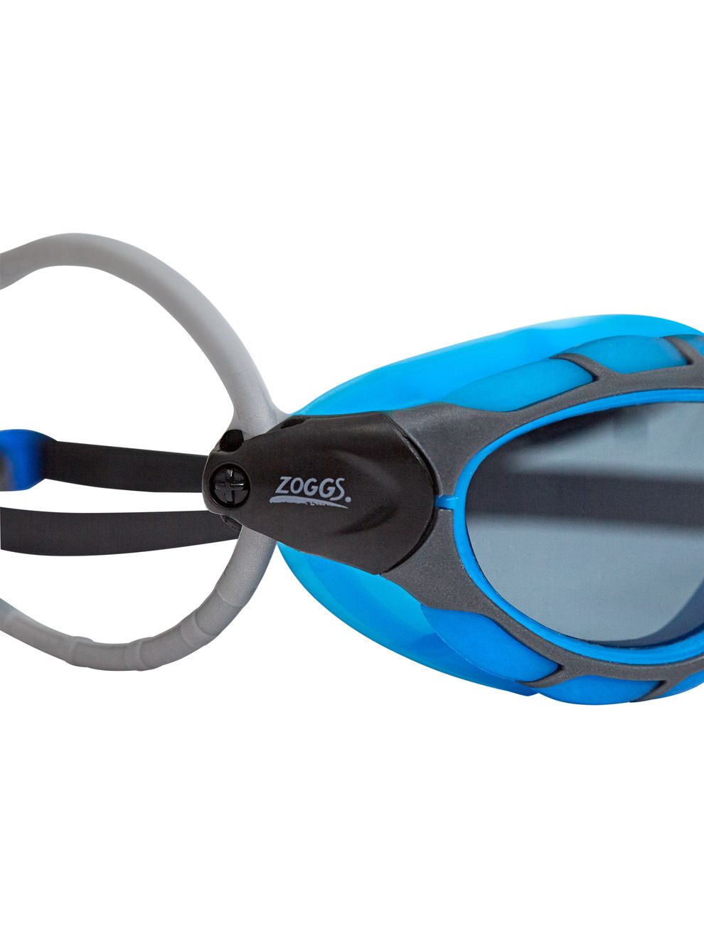 Zoggs Predator Goggles Small Fit - Smoke/Blue/Black