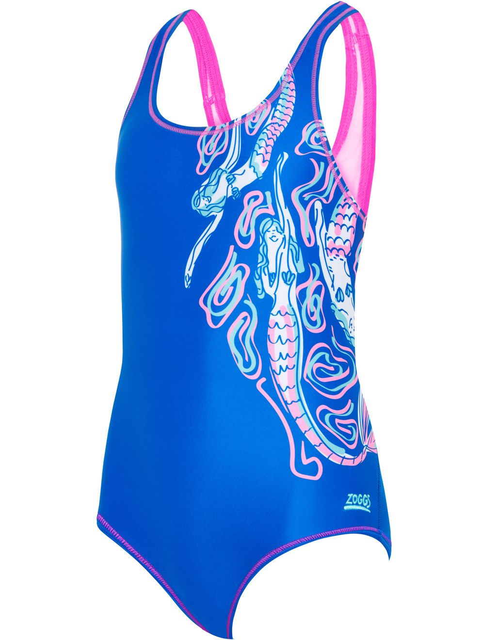 Zoggs Rowleeback One Piece - Mermaid Madness