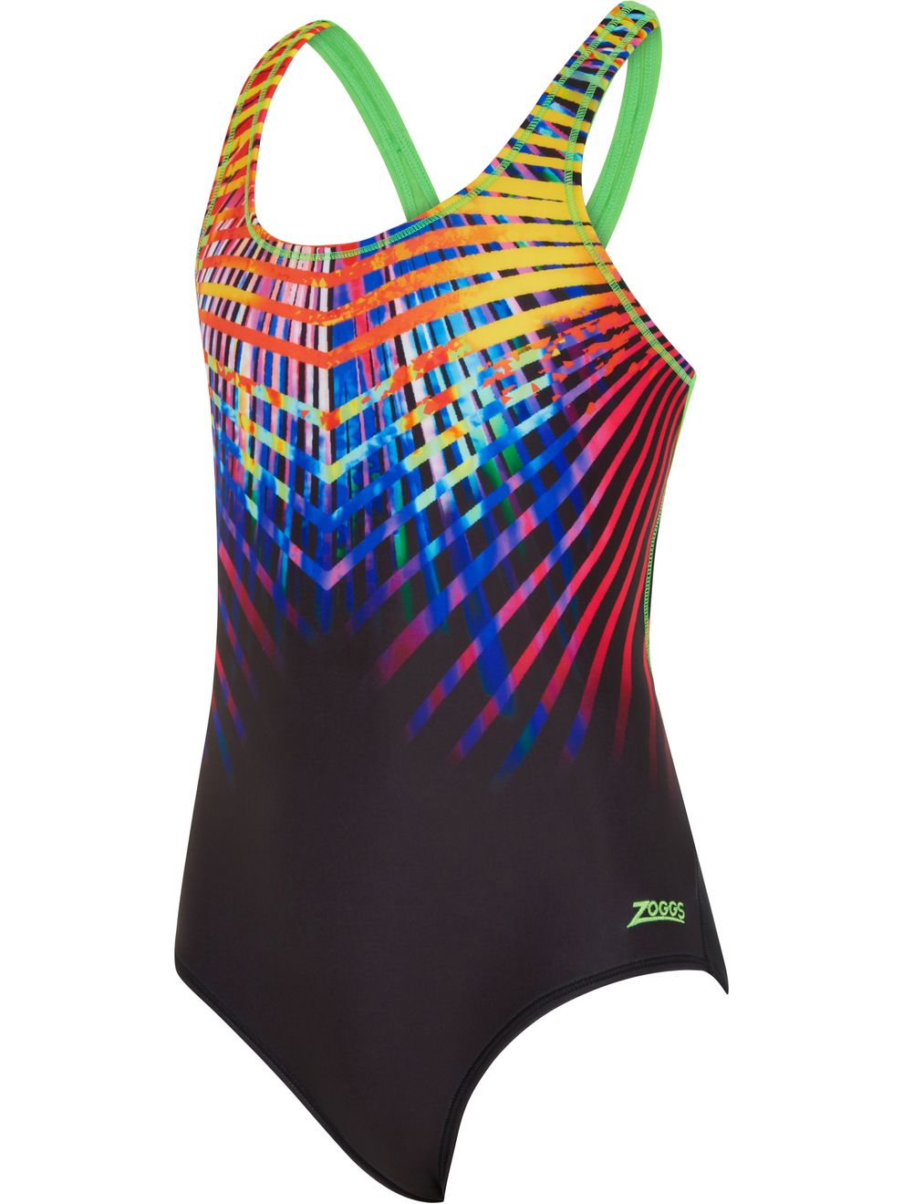 Zoggs Rowleeback One Piece - Neon Vibe