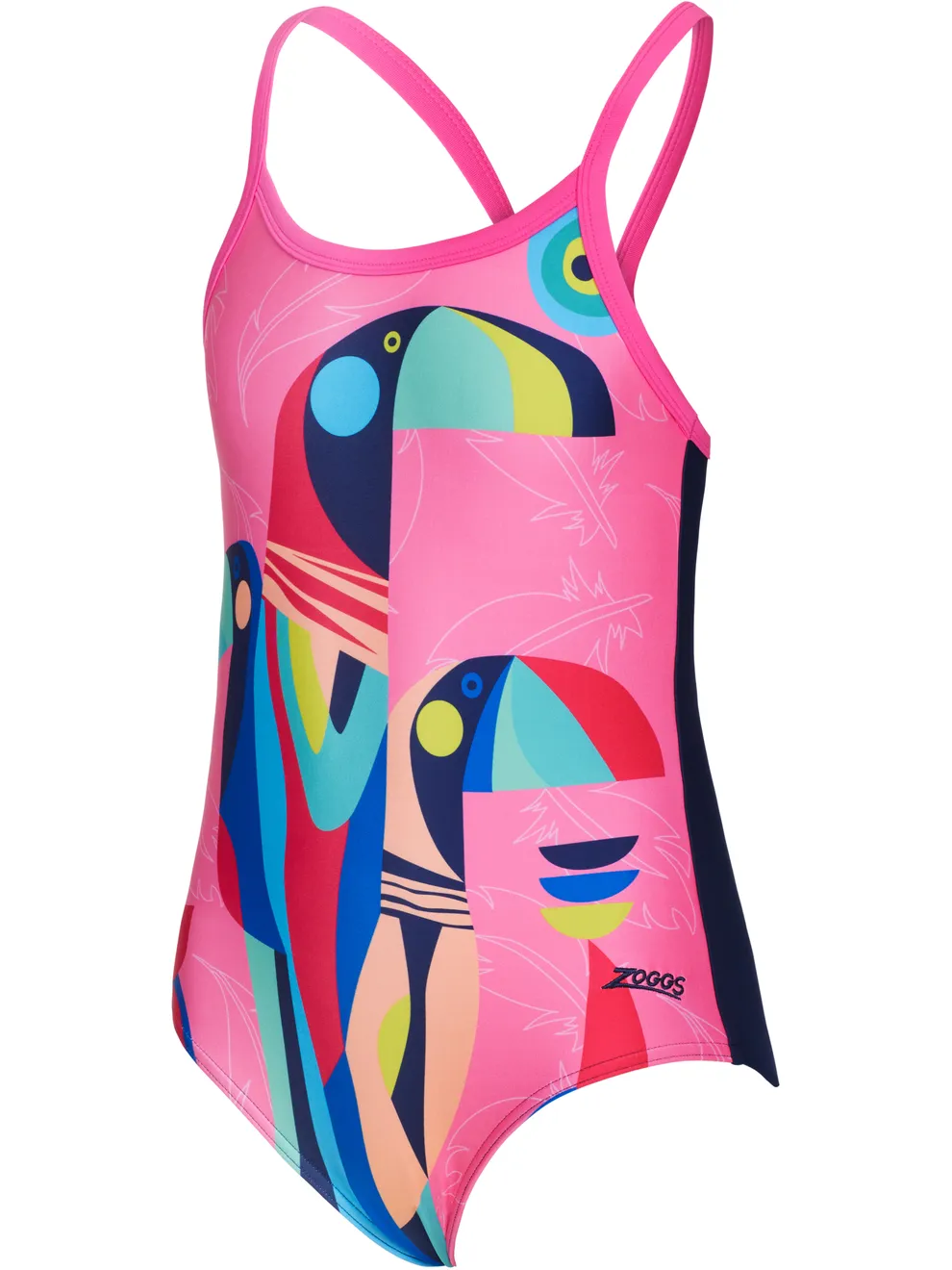 Zoggs Strikeback One Piece - Toucan Tropics