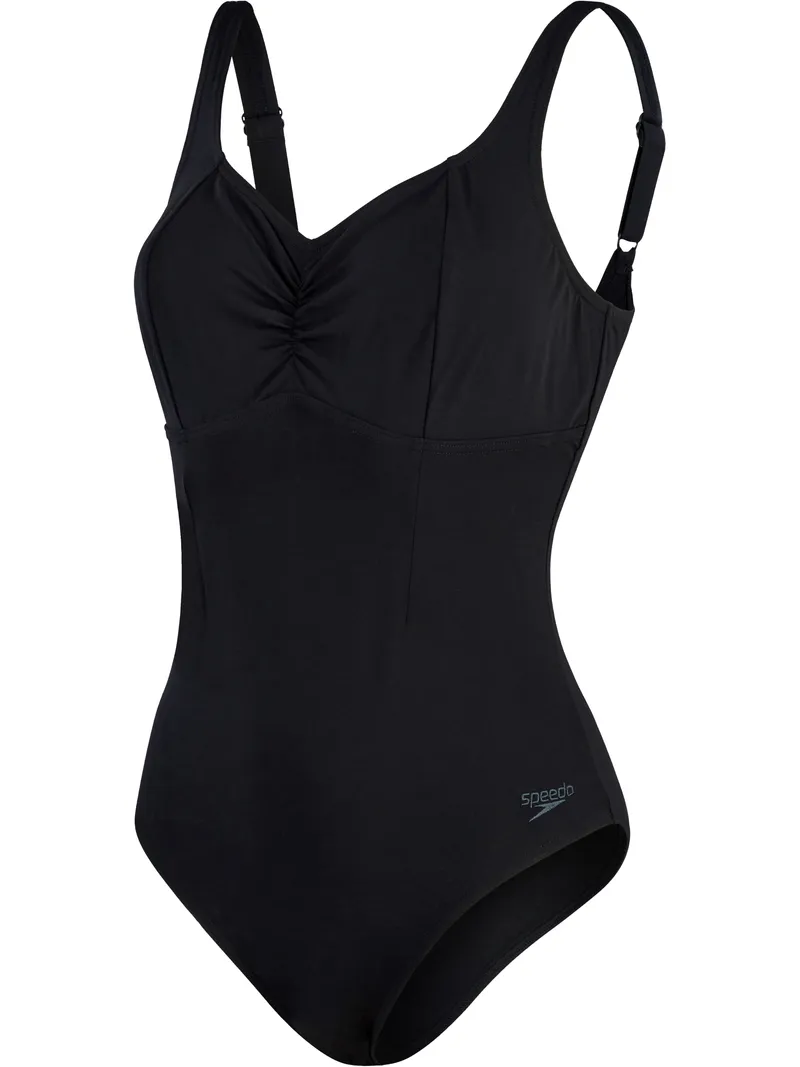 Speedo Shaping One Piece - AquaNite Black | Swimmer.com.au