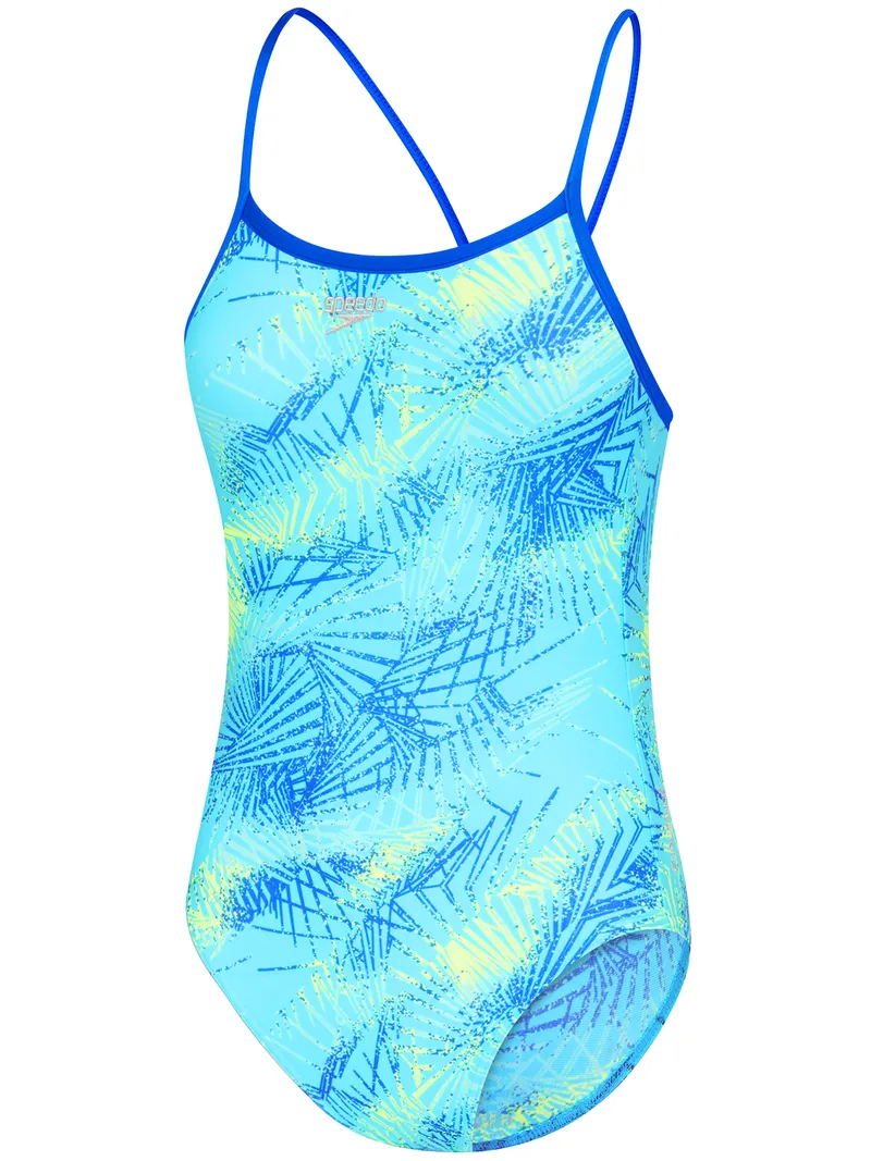 Speedo Thin Strap One Piece - Turquoise/Spearmint | Swimmer.com.au