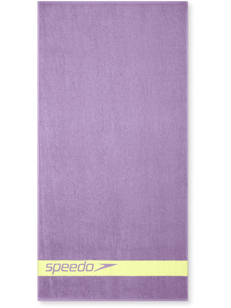 Speedo Logo Towel - Miami Lilac/Spritz | Swimmer.com.au
