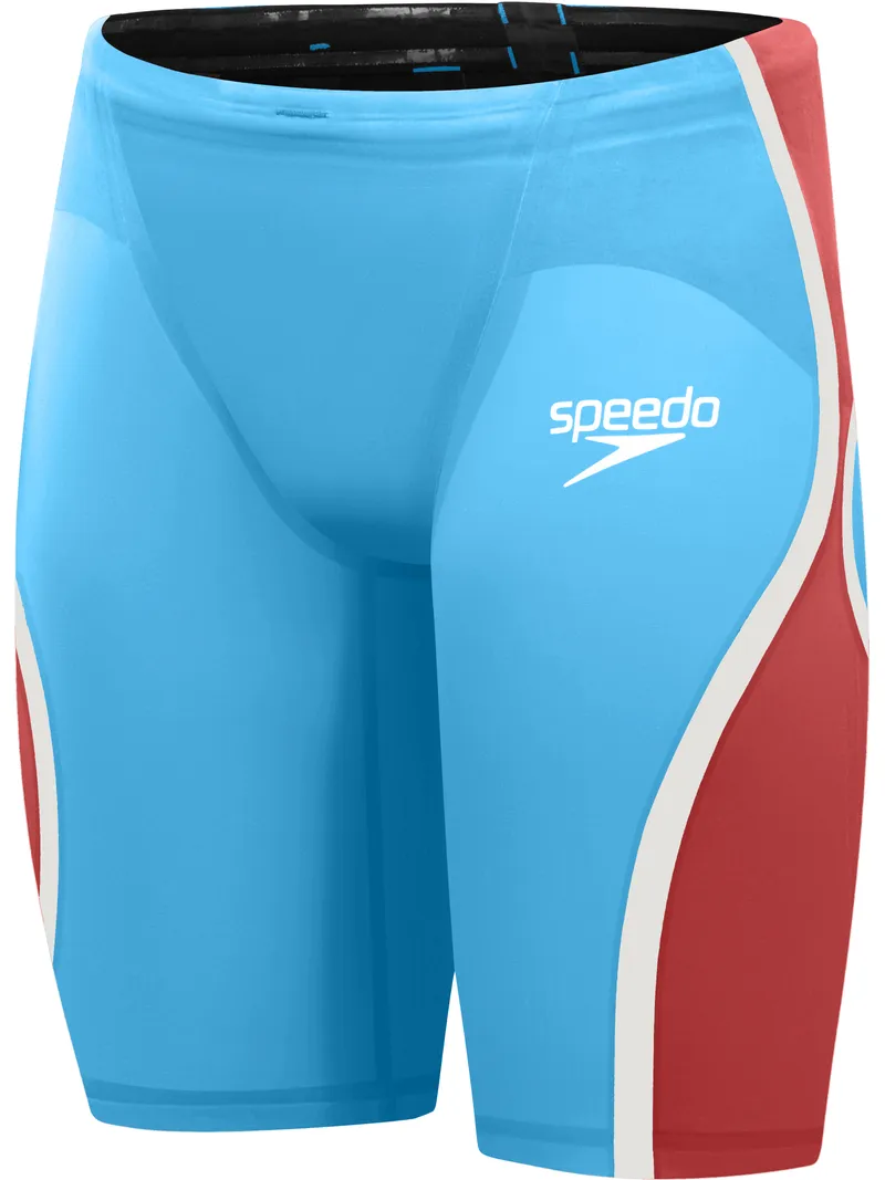 Speedo Fastskin LZR Pure Intent 2.0 Jammers - Blue/Red/Snow | Swimmer ...