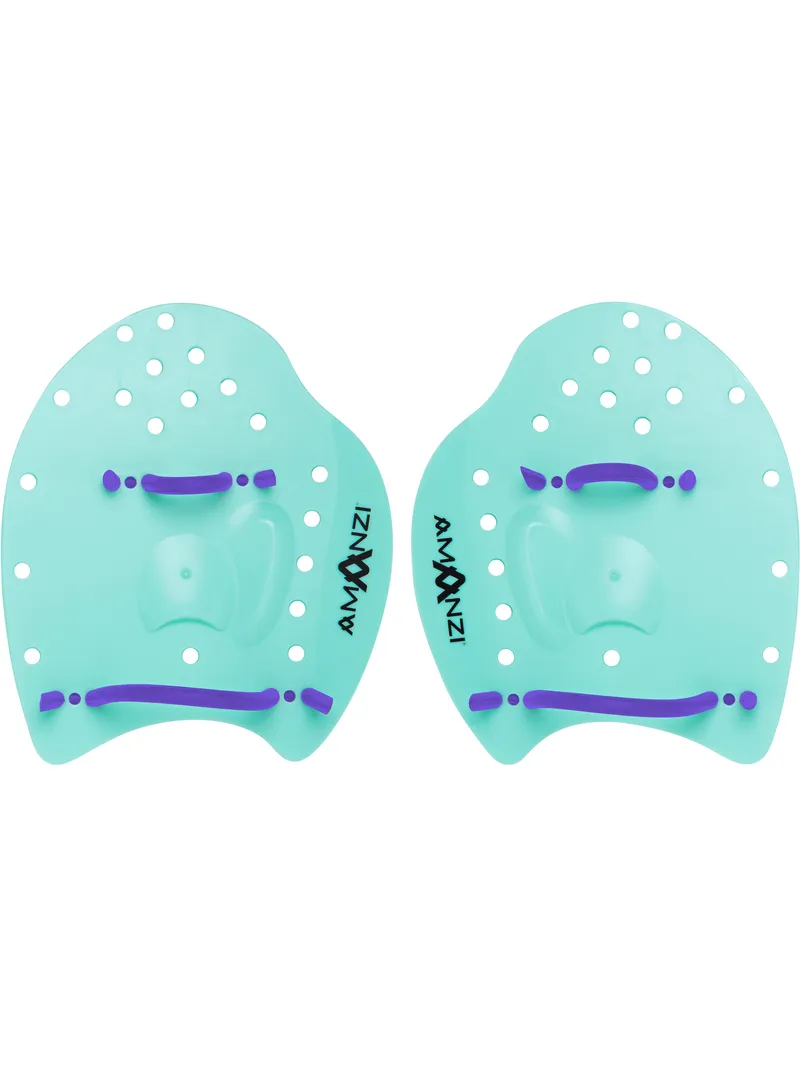 AMANZI Hand Paddle Strap Kit - Jewel | Swimmer.com.au