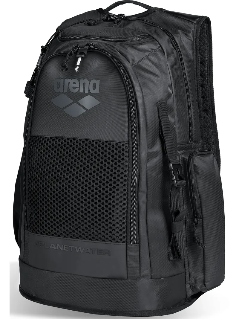 Arena All Set Backpack 45L - Black | Swimmer.com.au