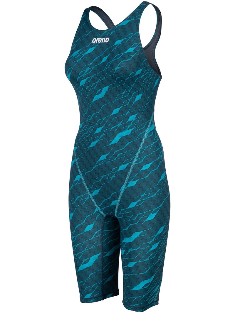 Arena Powerskin ST NEXT Kneelength - Clean Sea Blue | Swimmer.com.au