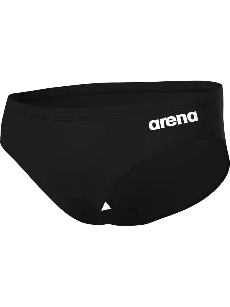 Arena Solid Swim Briefs - Black | Swimmer.com.au