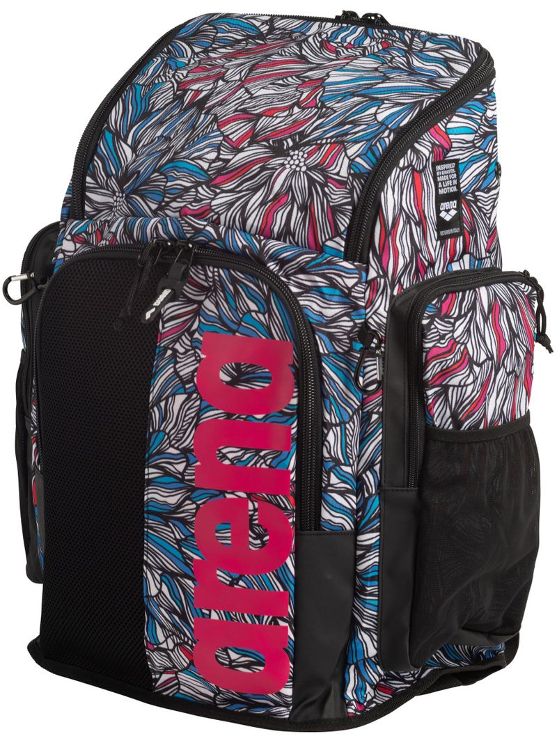 Arena Spiky 3 Backpack 45L - Dahlia | Swimmer.com.au