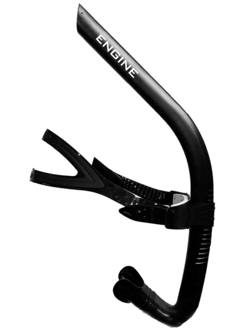 Engine Front Snorkel - Black | Swimmer.com.au