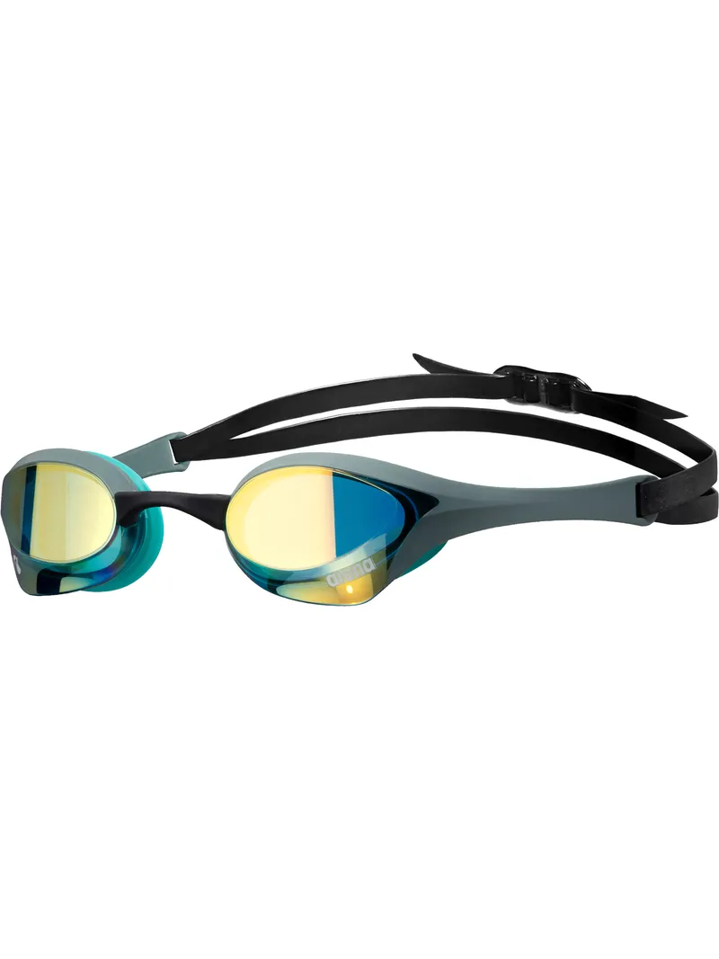 Arena Cobra Ultra Swipe Goggles - Aqua Mirror/Sage/Peacock | Swimmer.com.au