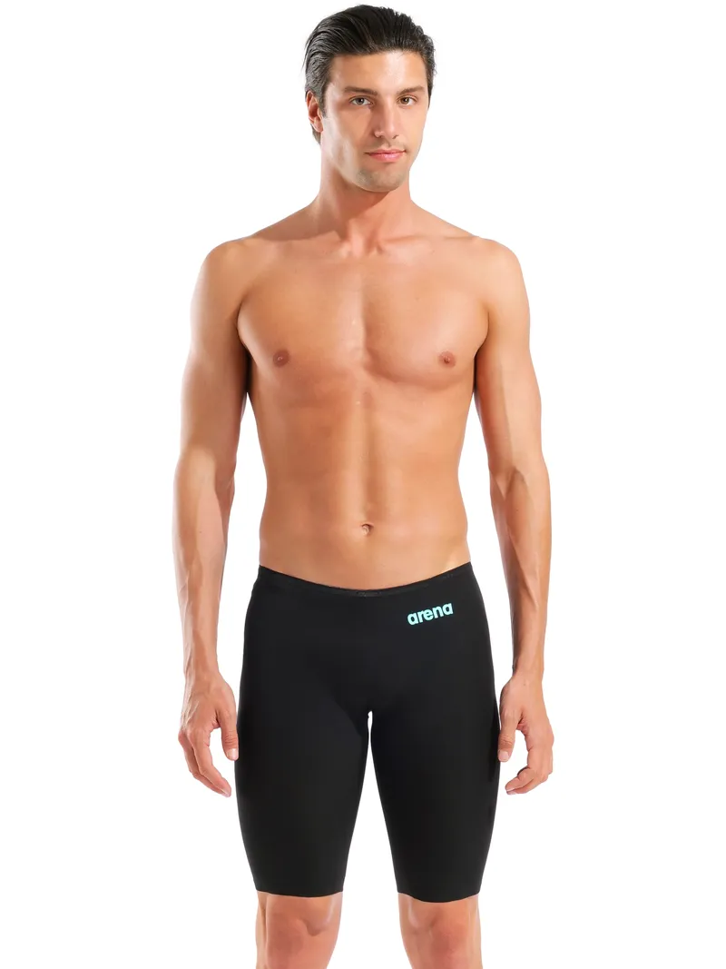 Arena Powerskin Veloce Jammers - Black/Teal | Swimmer.com.au