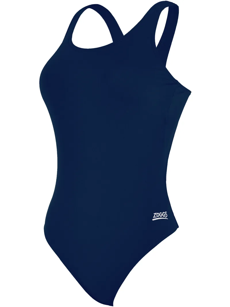 Zoggs Cottesloe Powerback One Piece - Navy | Swimmer.com.au