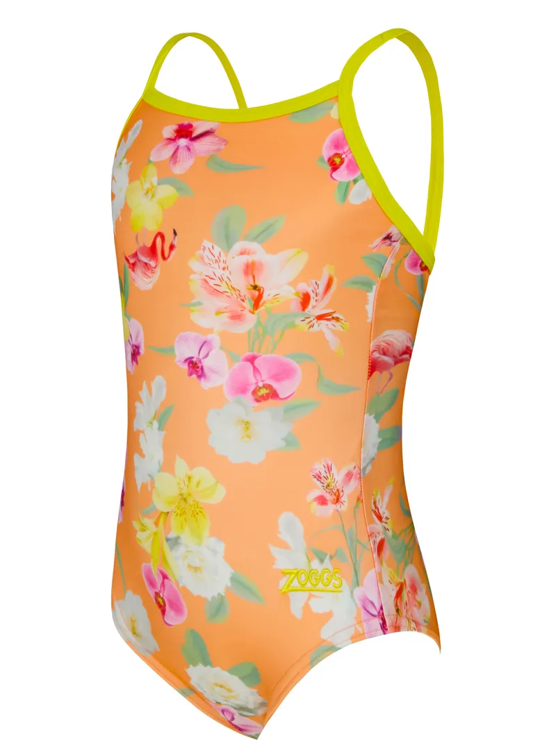 Zoggs Toddlers Yaroomba Floral One Piece - Nirvana | Swimmer.com.au