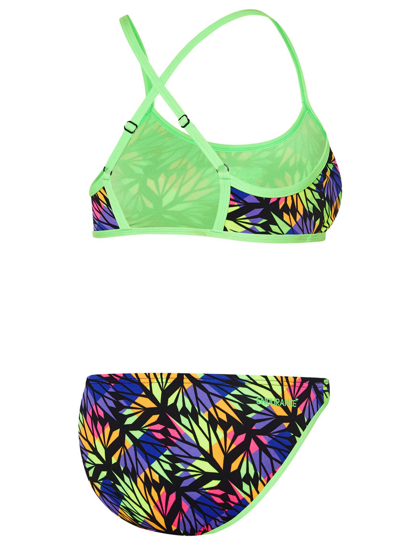 Speedo Jungle Colours Womens Sports Bikini | Swimmer.com.au