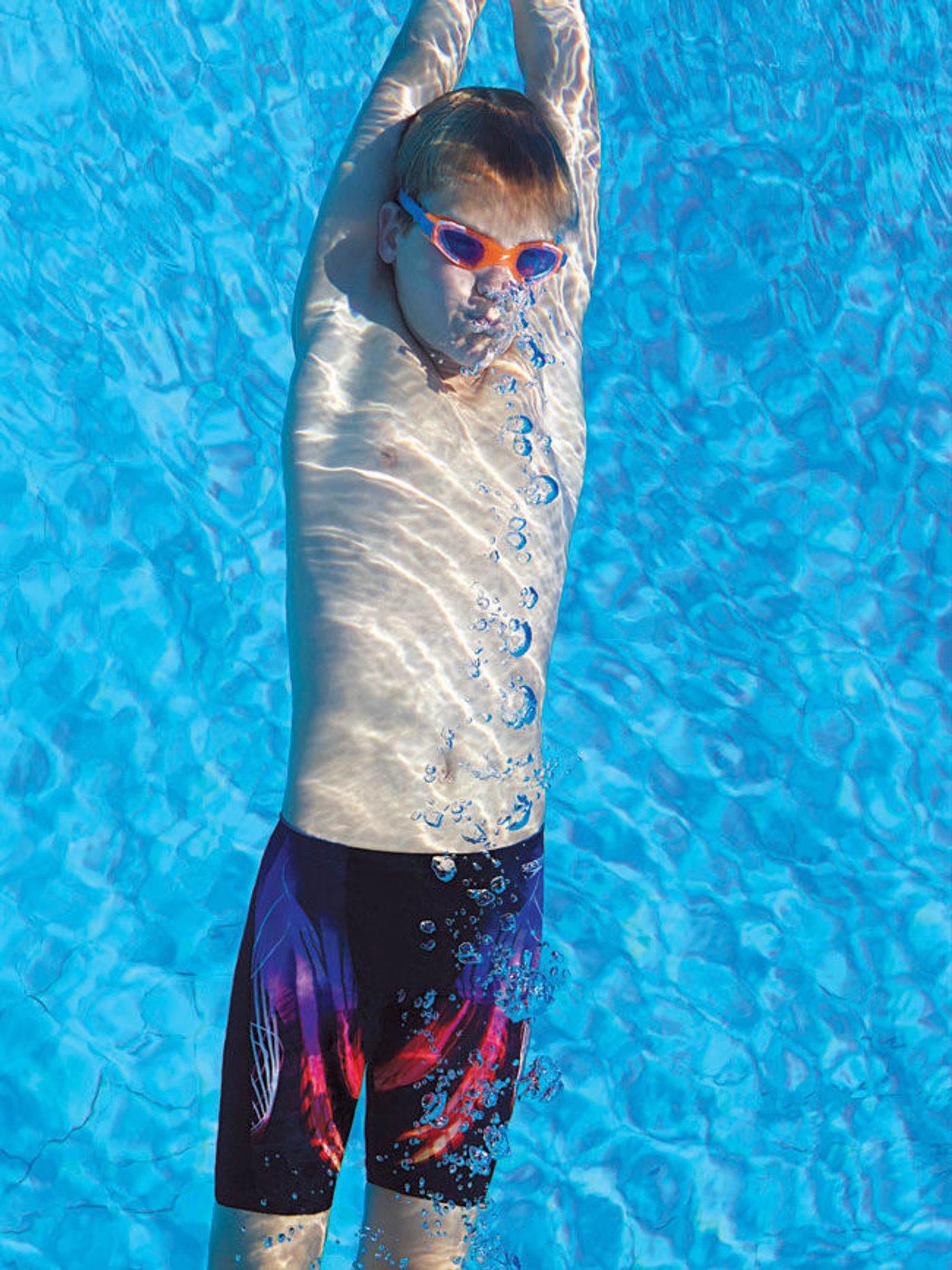 Speedo Stencil Boys Jammers | Swimmer.com.au