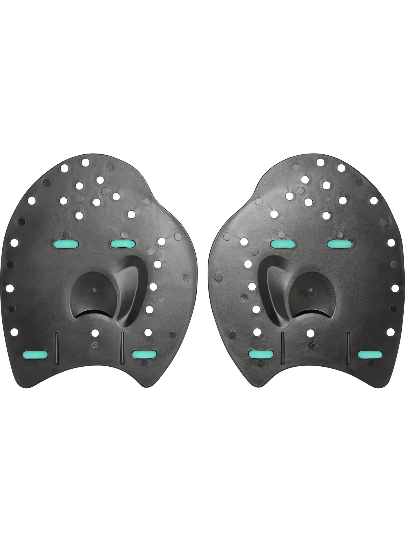 AMANZI Hand Paddles - Jet | Swimmer.com.au