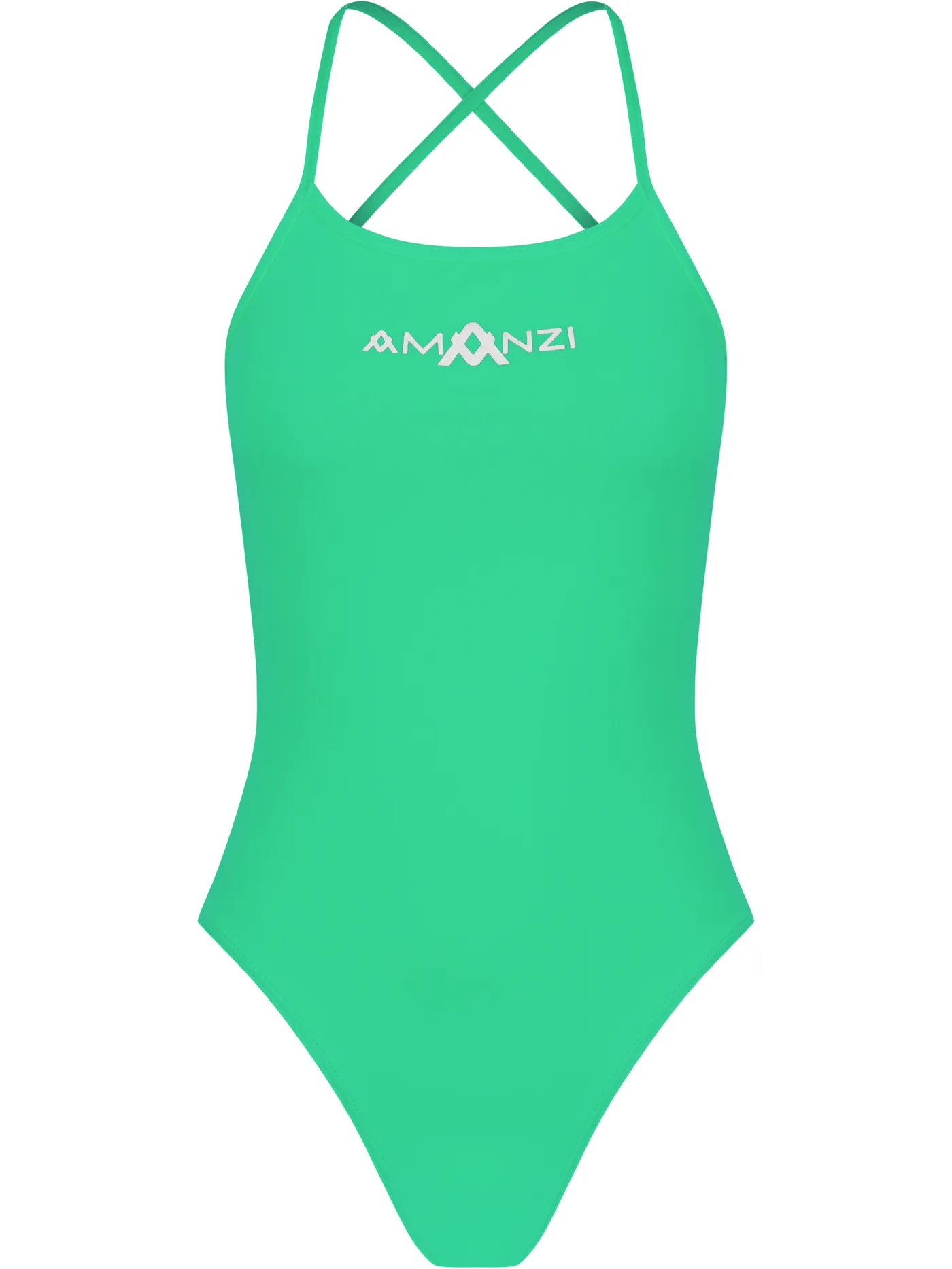 AMANZI Tie Back One Piece - Peppermint | Swimmer.com.au
