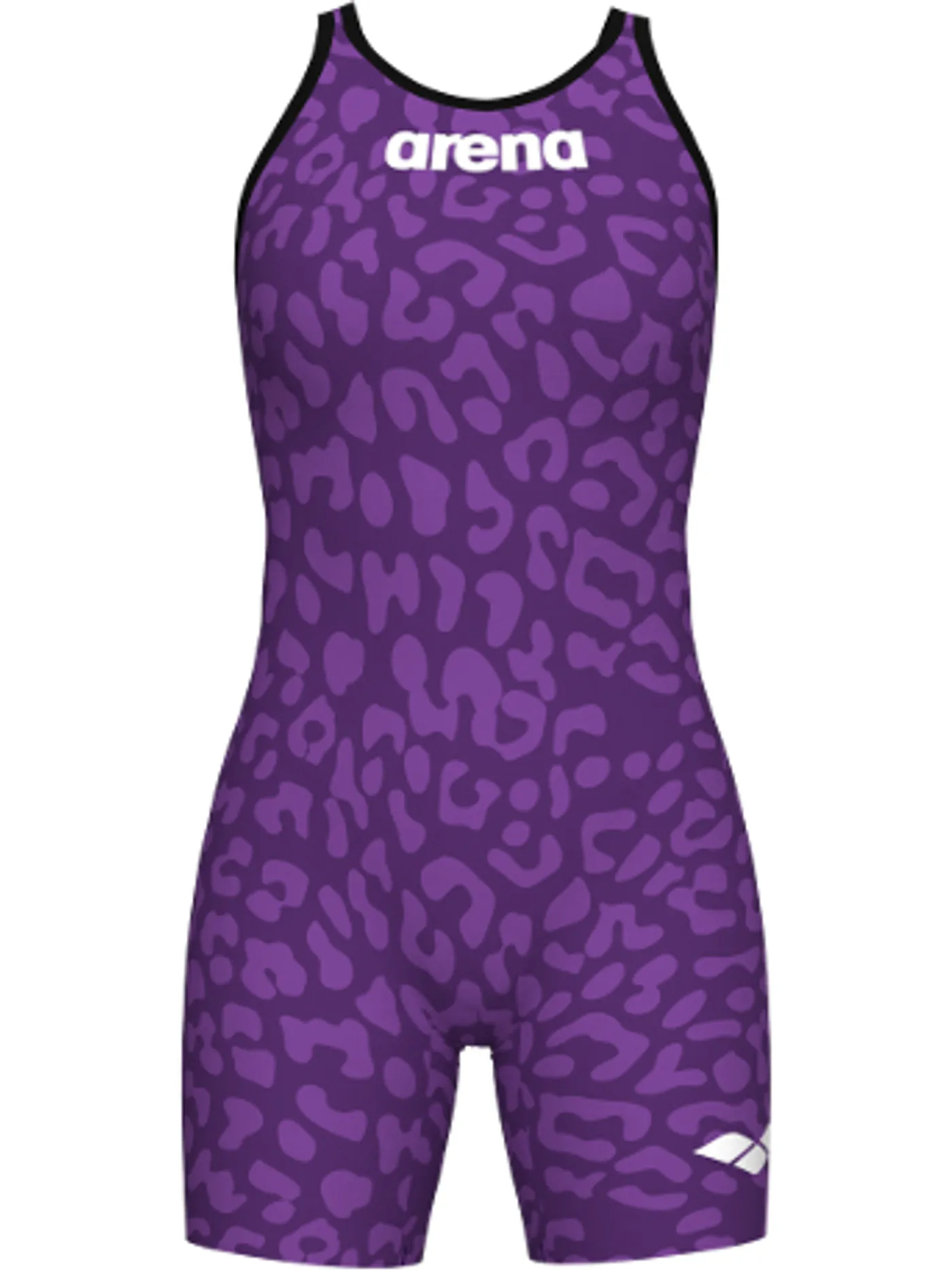 Arena Powerskin Carbon Air 2 Openback Kneeskin - Leopard Violet ...