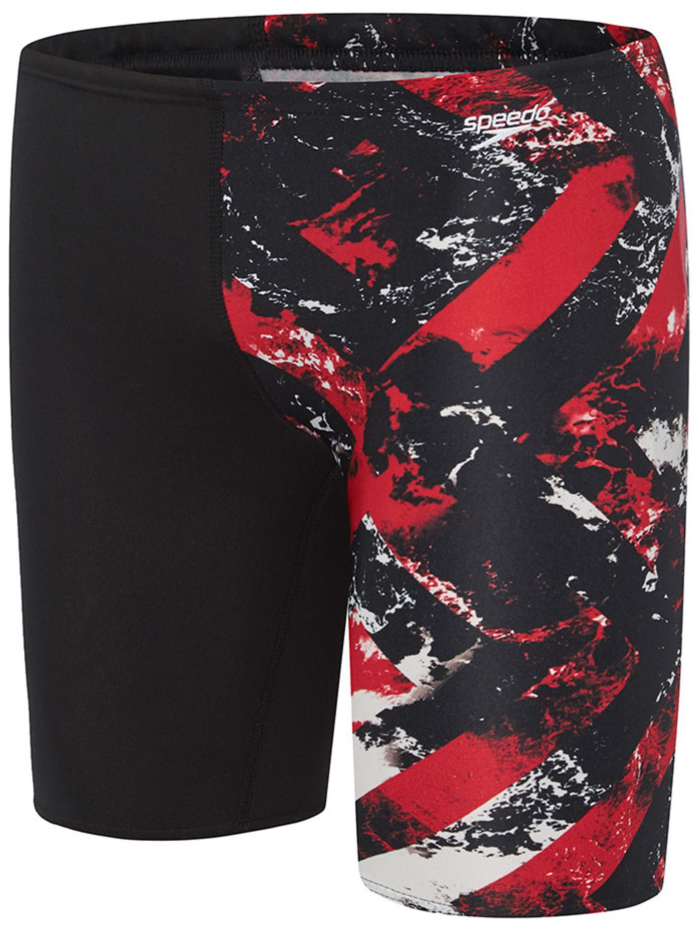 Speedo School Colours Boys Red Wave Jammers | Swimmer.com.au