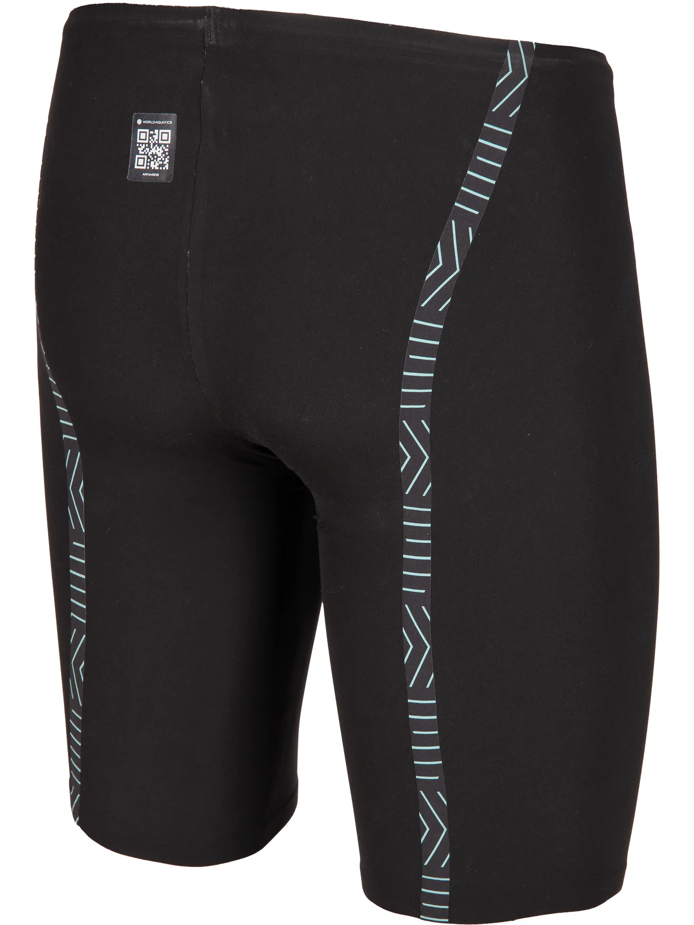 Arena Powerskin Veloce Jammers - Black/Teal | Swimmer.com.au