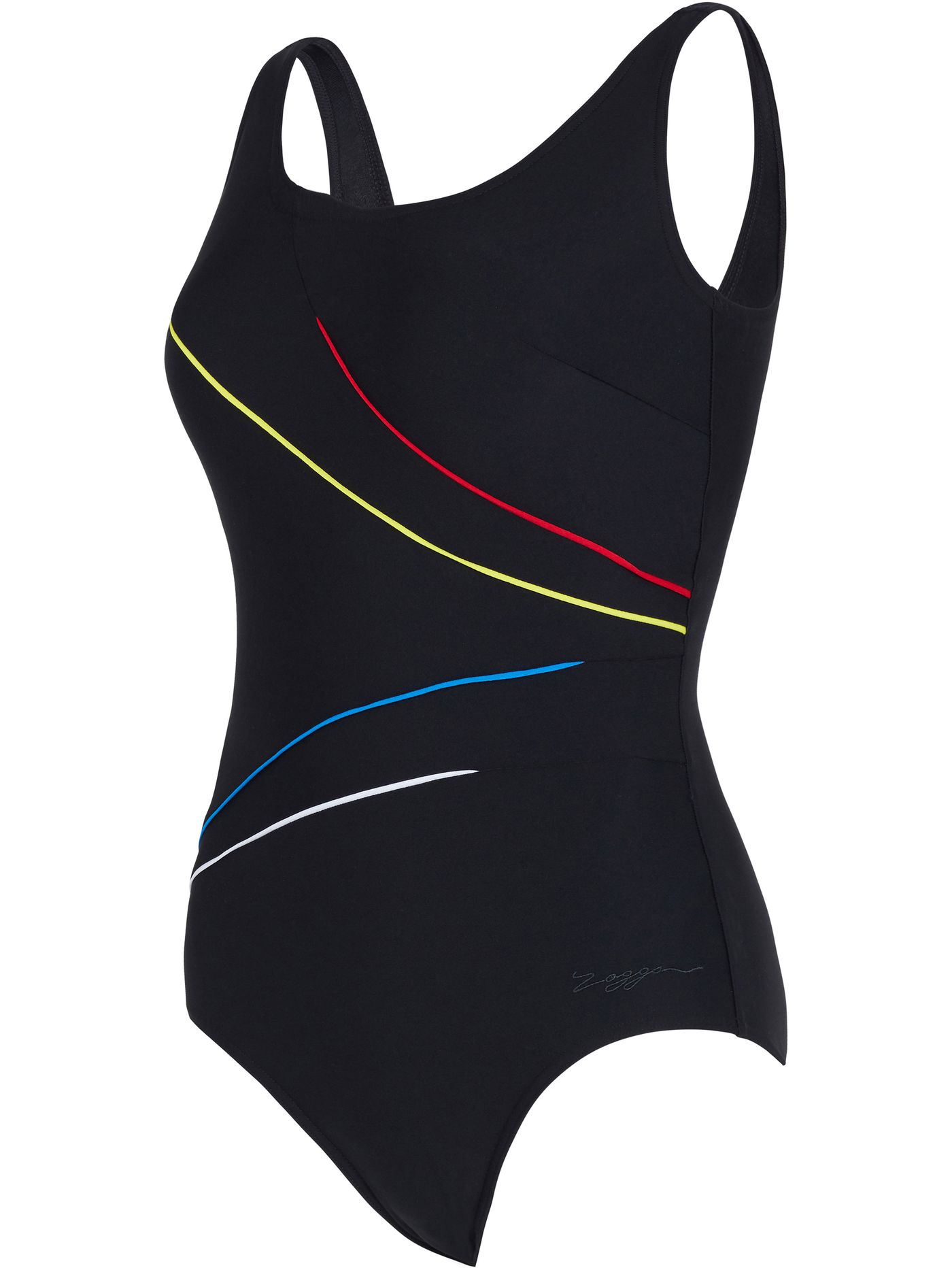 Zoggs Macmasters Scoopback One Piece - Primary | Swimmer.com.au